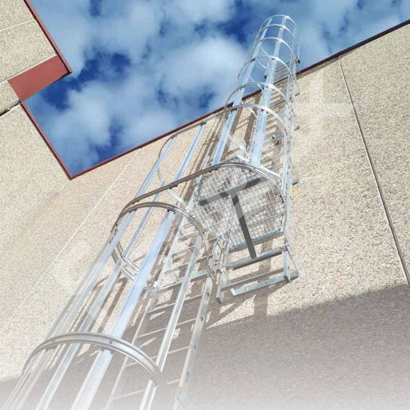 Normas de seguridad en escalas fijas de acceso a cubiertas - ALR ...